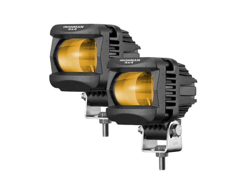 IFL0201A 2" LED Fog Lights - Amber – 4x4 Offroad Solutions